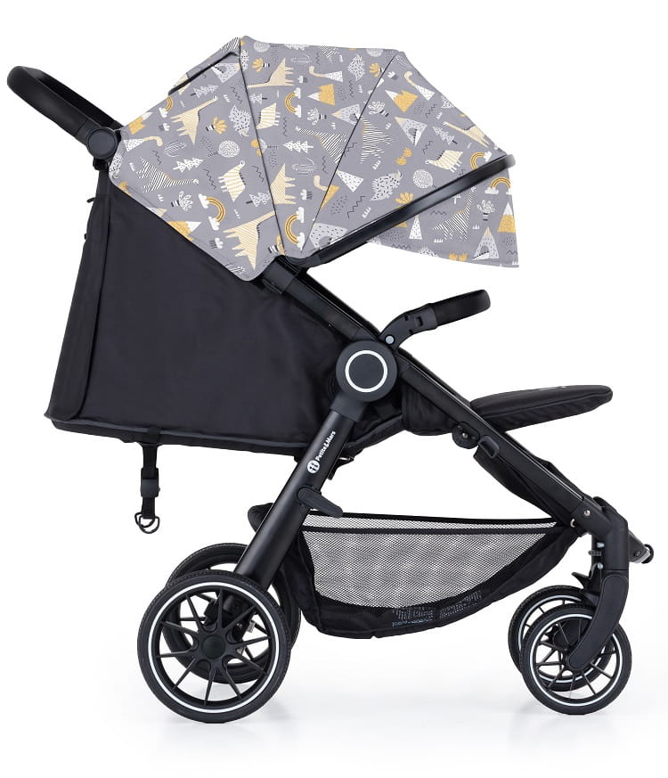 Petite&Mars Street + RWS - wielofunkcyjny wózek spacerowy | Black ...