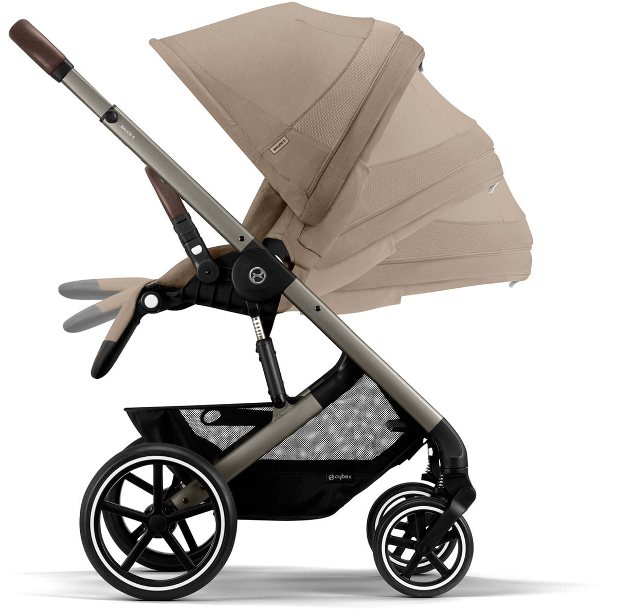 Cybex Balios S Lux 2.0 - wózek spacerowy | TPE Almond Beige Ewozki.eu