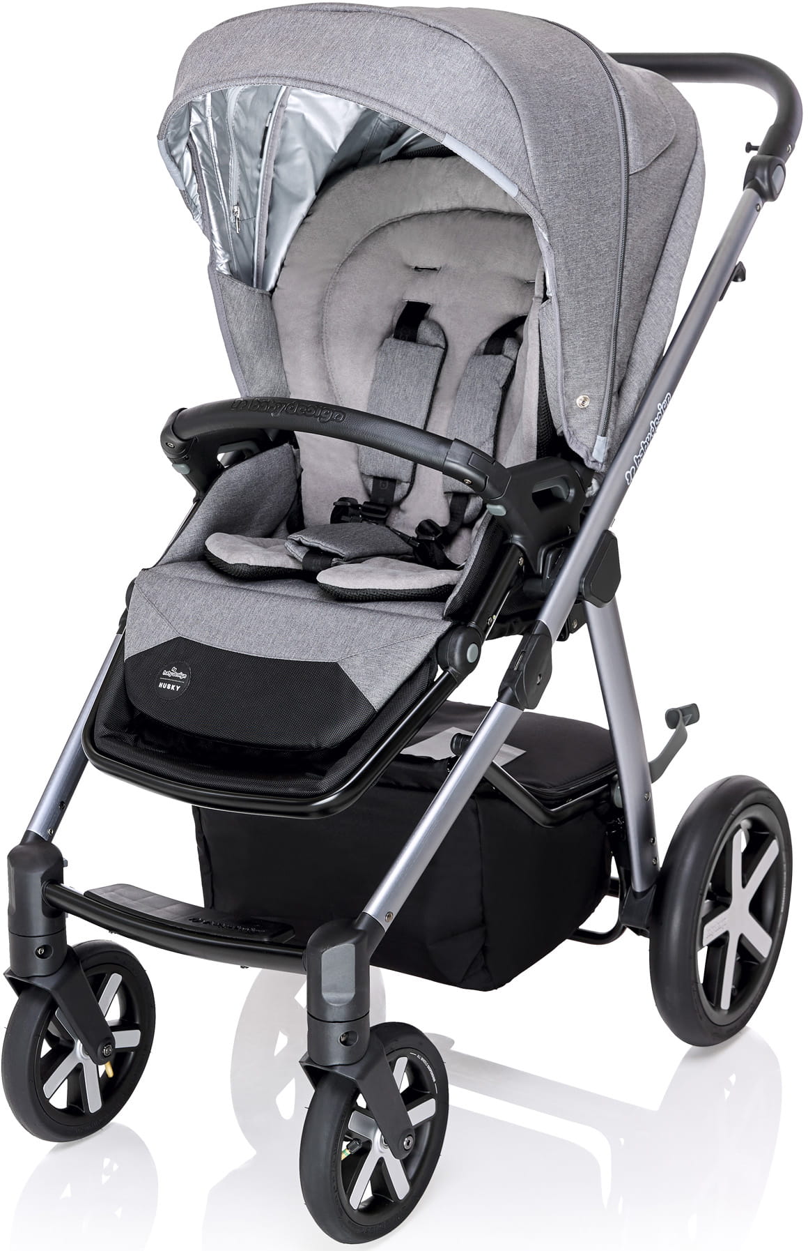 Baby Design Husky - wózek wielofunkcyjny, zestaw 2w1 z opcją 3w1 | 07 ...