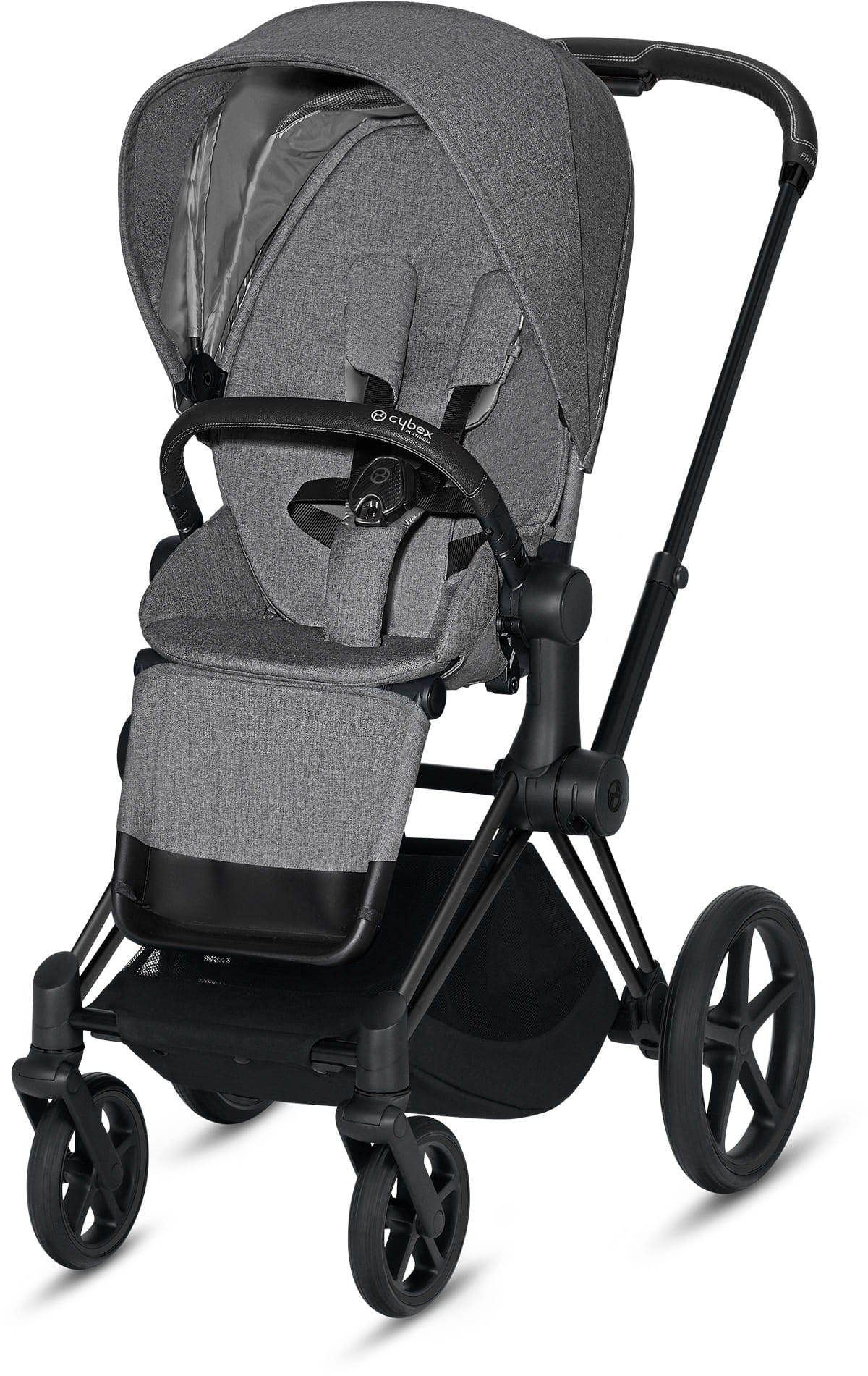 Cybex Priam 2.0 - wózek spacerowy | PLUS Manhattan Grey Ewozki.eu