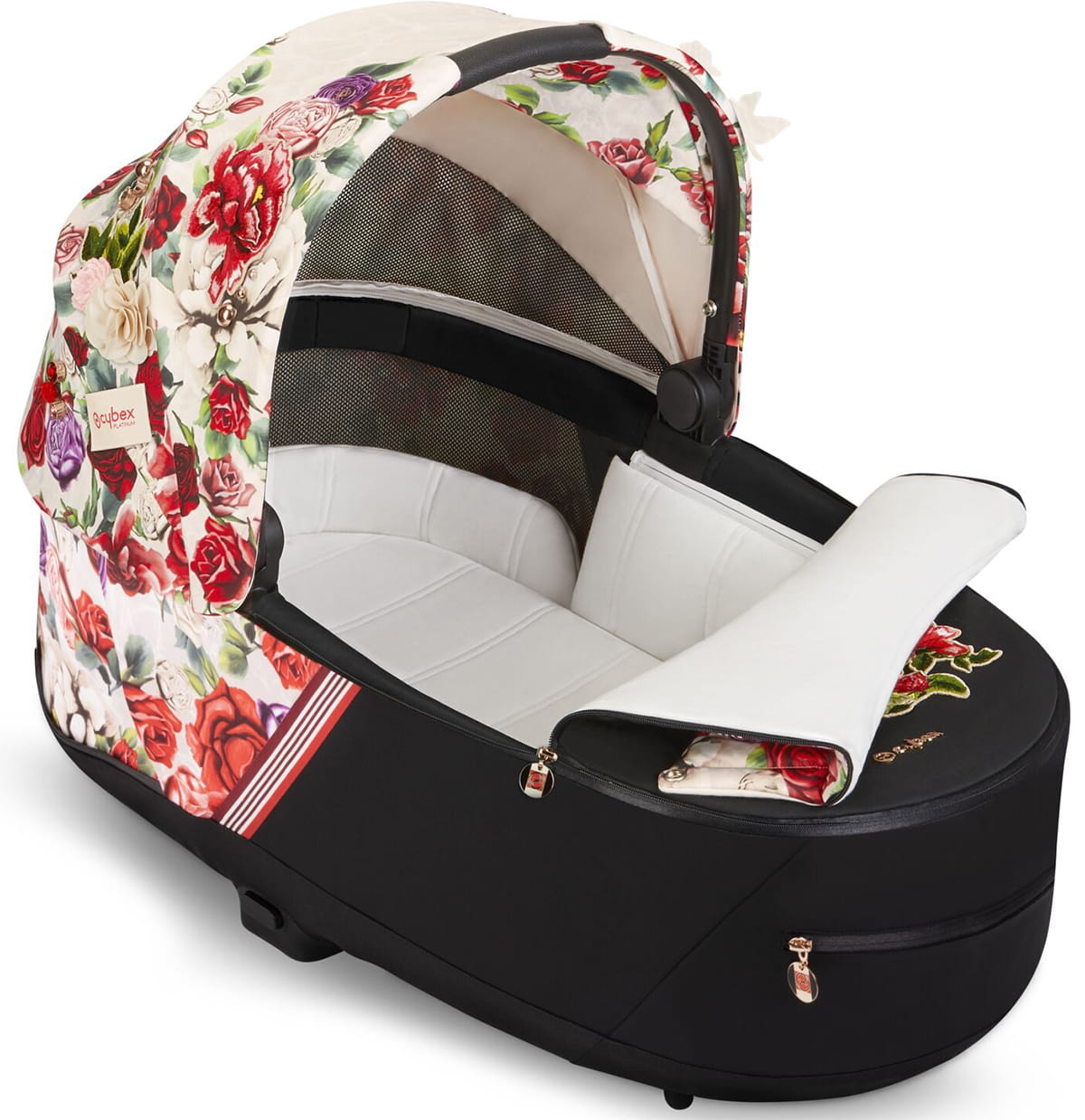 Cybex Carry Cot Lux - gondola do wózka Mios 3.0 | Spring Blossom Light ...