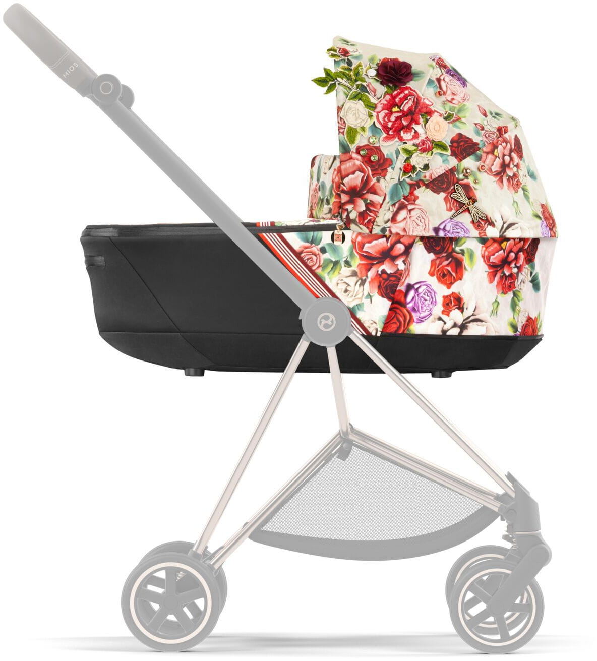 Cybex Carry Cot Lux - gondola do wózka Mios 3.0 | Spring Blossom Light ...